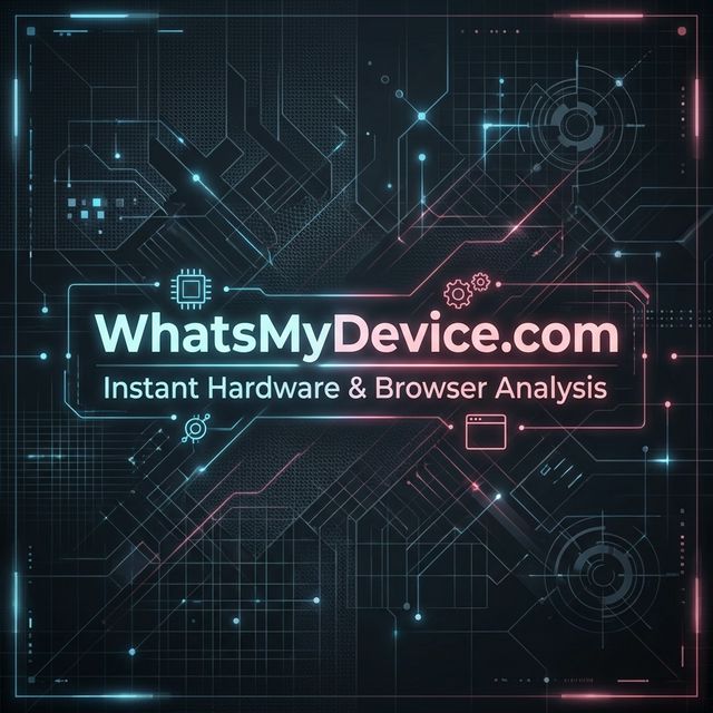 ¿Cuál es mi dispositivo? - Análisis instantáneo de hardware y navegador